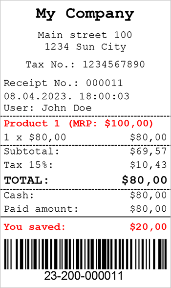 Using maximum retail price – Aronium Help Center