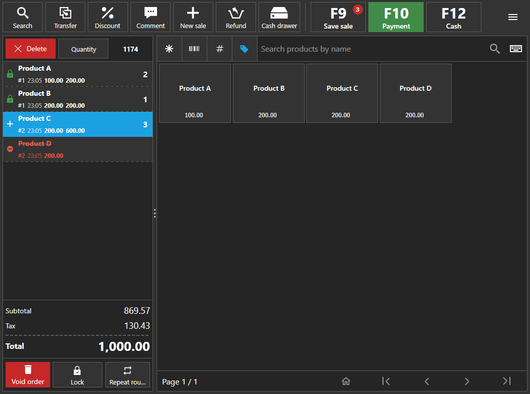 Workspace – Aronium Help Center