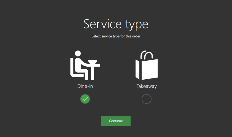 Using Dine-in & Takeaway – Aronium Help Center
