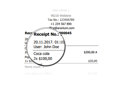 User Name Be Included In The Printed Receipt or Invoice – Aronium Help ...